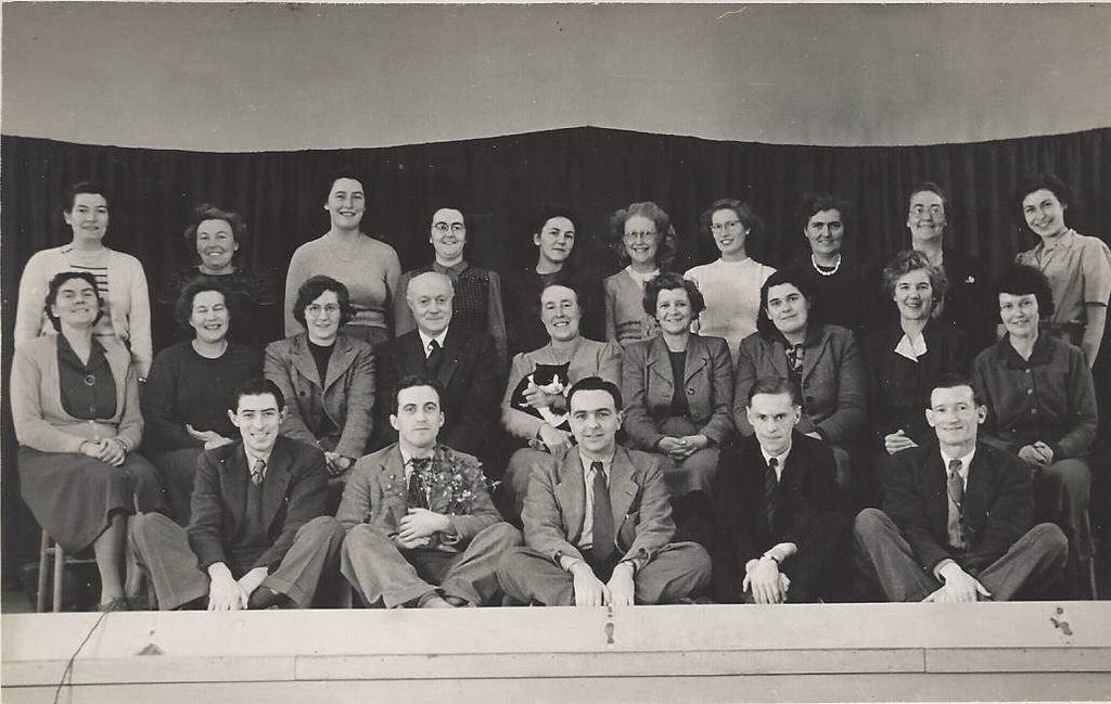 All The 1950 Teachers At Ruislip Gardens School