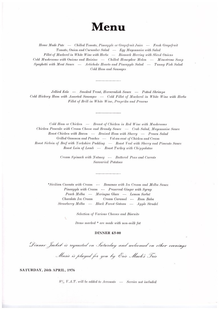 Orchard Ruislip Menu 5