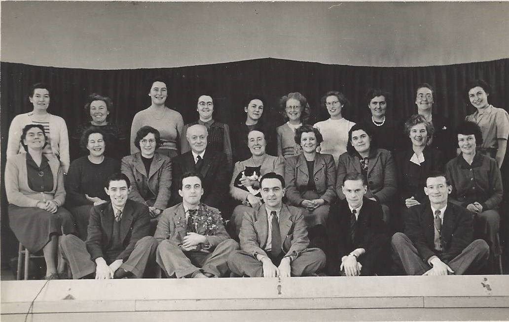 All The 1950 Teachers At Ruislip Gardens School